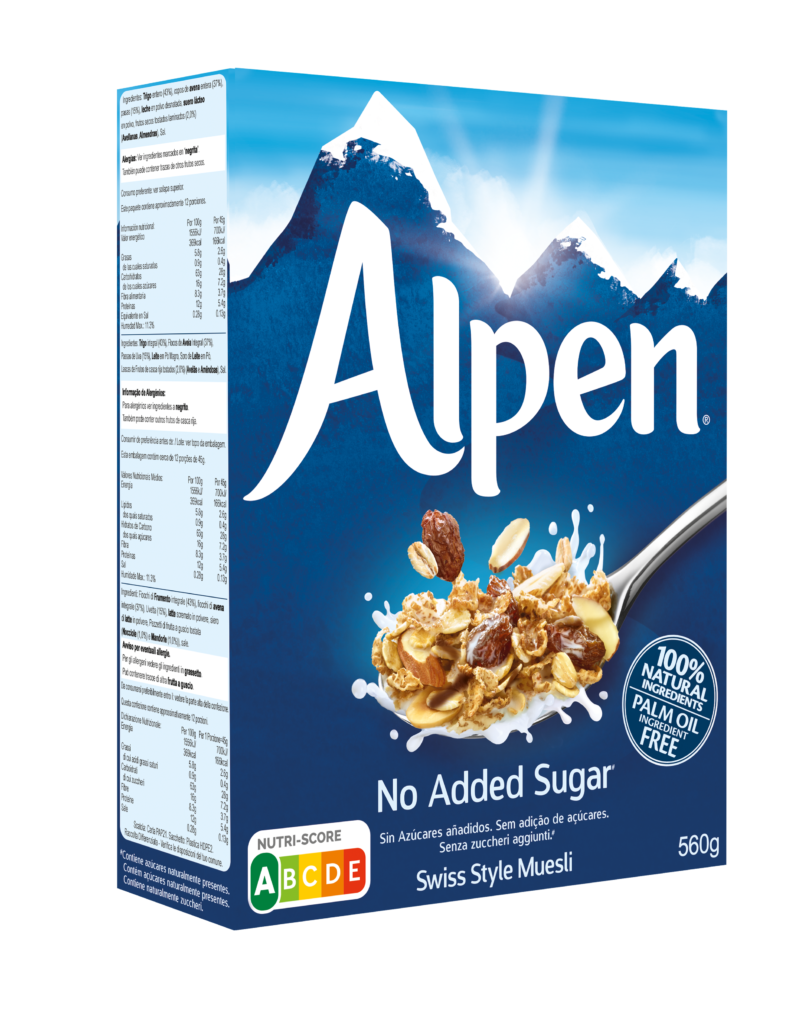 Alpen No Added Sugar - Weetabix Cereals